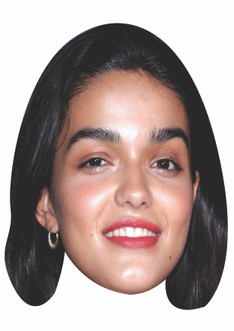 Rachel Zegler Celebrity party face fancy dress Cardboard mask ...