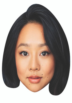 Stephanie Hsu Celebrity party face fancy dress Cardboard mask - Celebrity-Facemasks.com