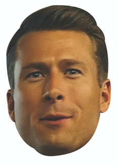 Glenn Powell - Top Gun Maverick Celebrity party face fancy dress ...