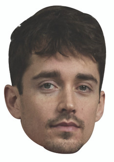 Charles Leclerc F1 Celebrity Party Face Fancy Dress Cardboard Mask ...