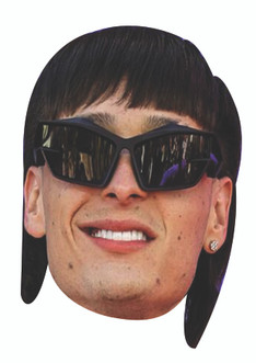 Peso Pluma Face Mask UK | Fancy Dress Party Mask | Celebrity Party Mask