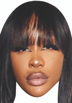 Sza Celebrity party face fancy dress Cardboard mask - Celebrity ...