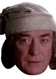 Michael Caine - Ebenezer Scrooge Celebrity party face fancy dress ...