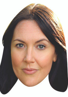 Katy Wix Celebrity party face fancy dress Cardboard mask - Celebrity ...