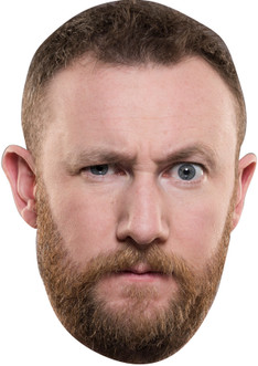 Alex Horne Celebrity party face fancy dress Cardboard mask - Celebrity ...
