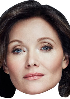 Essie Davis Celebrity party face fancy dress Cardboard mask - Celebrity ...