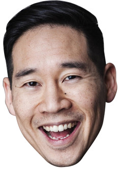 Dan Li Celebrity party face fancy dress Cardboard mask - Celebrity ...