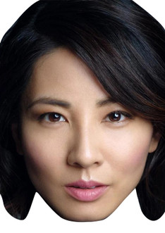 Jing Lusi Celebrity party face fancy dress Cardboard mask - Celebrity ...