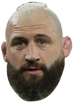 Joe Marler - Rugby Celebrity party face fancy dress Cardboard mask ...