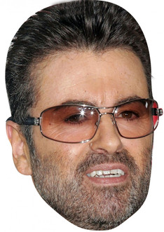 George Michael celebrity Party Face Fancy Dress - Celebrity-Facemasks.com