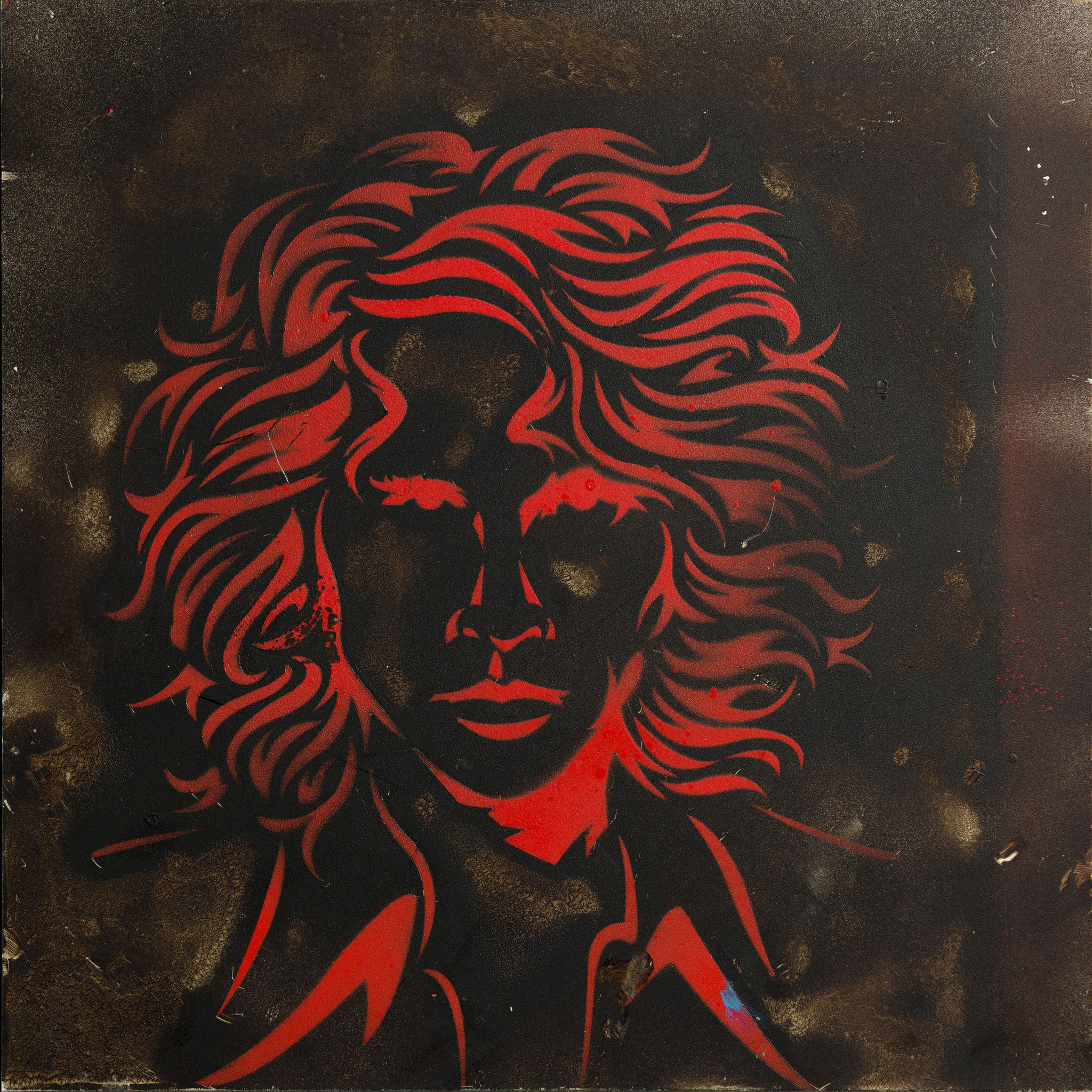 Oversized (36" X 36") Jim Morrison Artwork [VK1663] - Val Kilmer