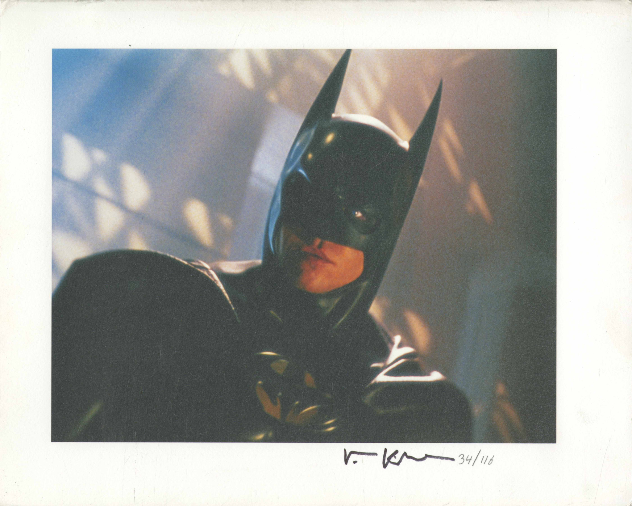 Rare Batman Forever Print - Val Kilmer