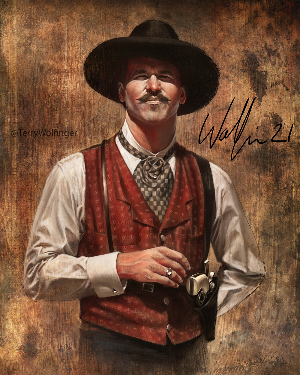 Val Kilmer Doc Holliday Poster