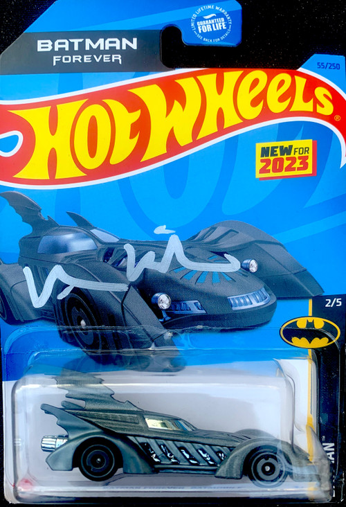 BATMAN FOREVER Signed HotWheels Batmobile - Val Kilmer