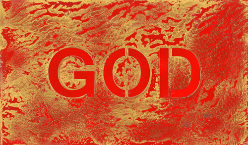 Red GOD Gold Panel [VK0292] - Val Kilmer