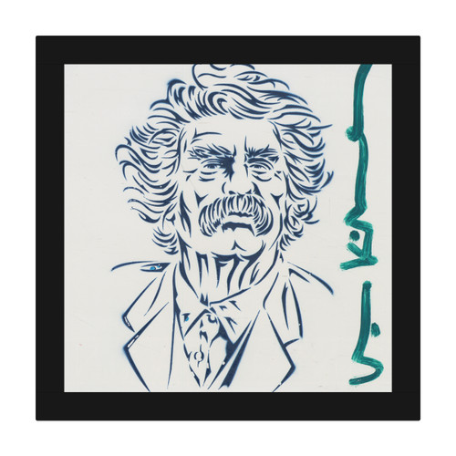 MARK TWAIN Paper Pop FRAMED [VKAD2564] - Val Kilmer
