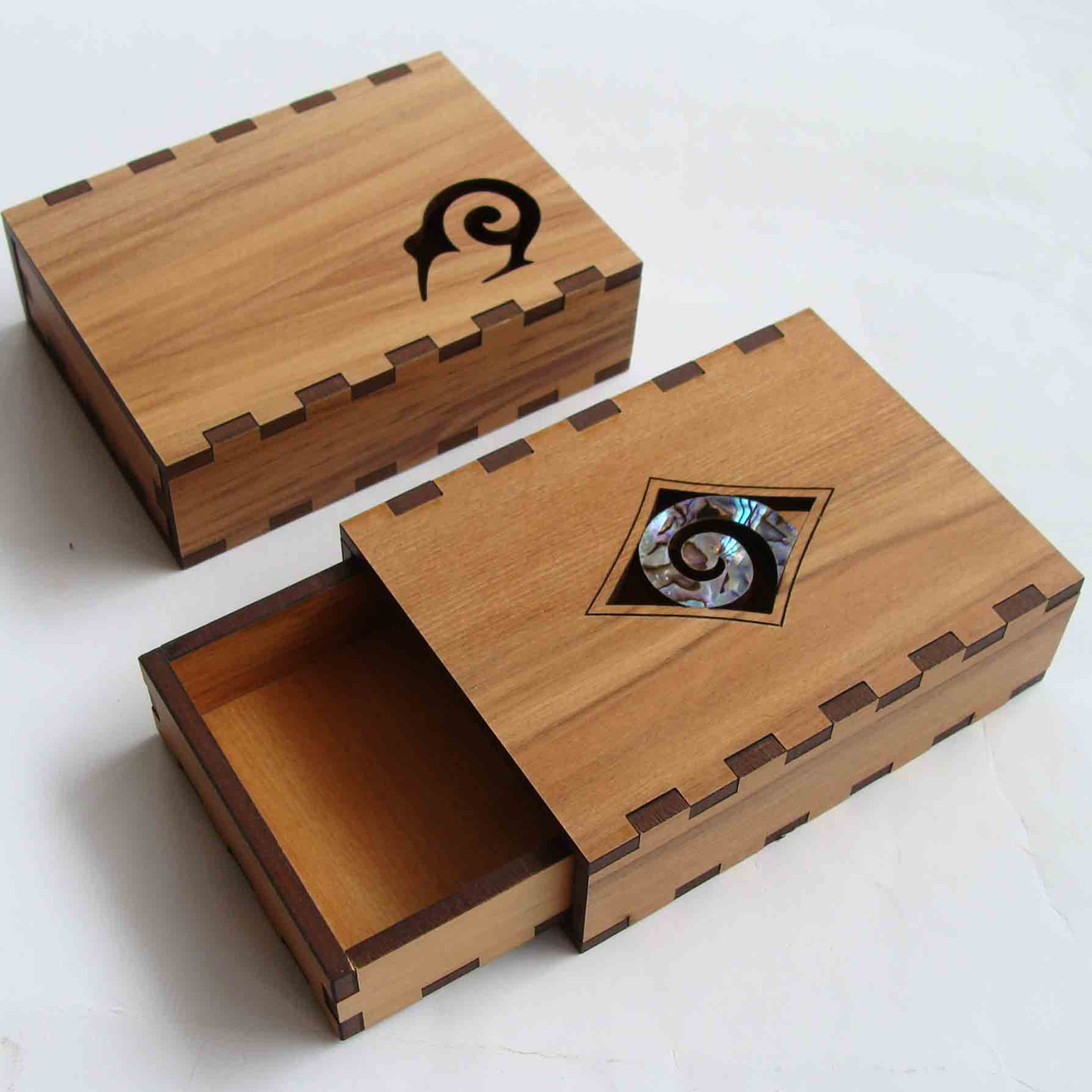 Wooden Business Card box