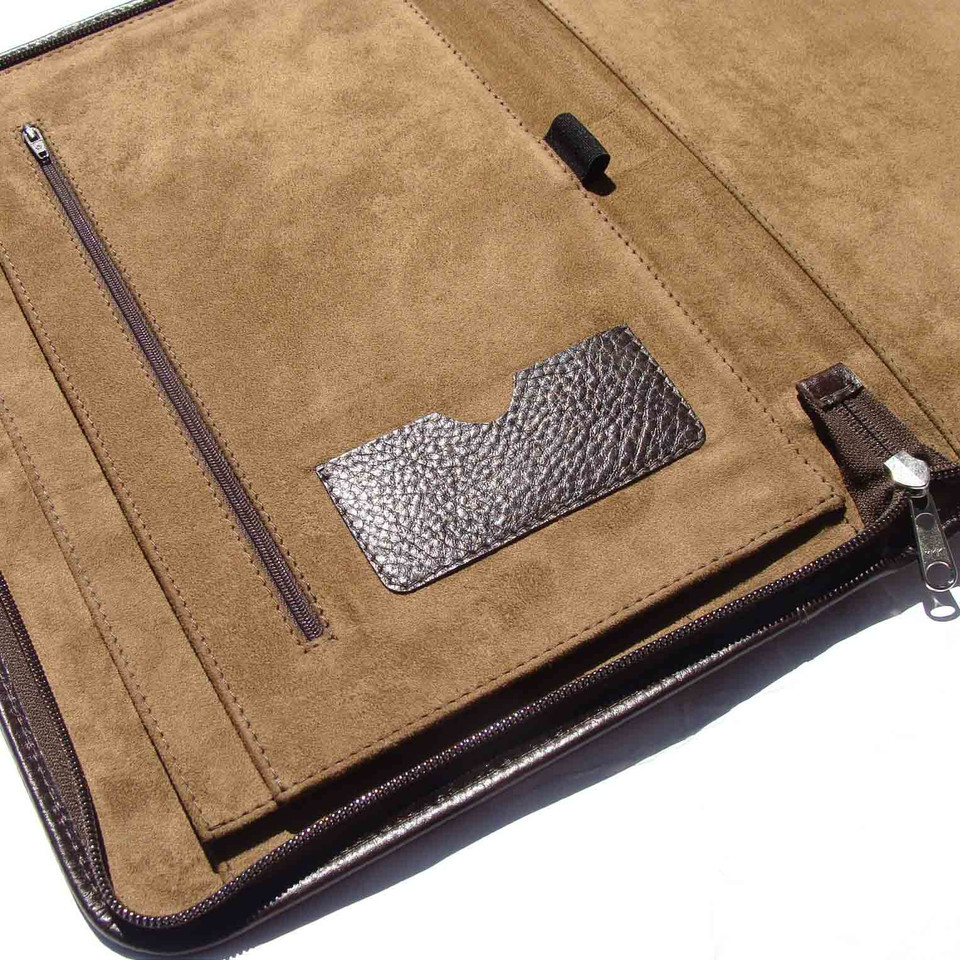 A4 leather compendiums: Genuine leather portfolios, folders or ...