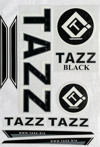 Tazz Black Bat Stickers 2023 - Tazz Sports Ltd