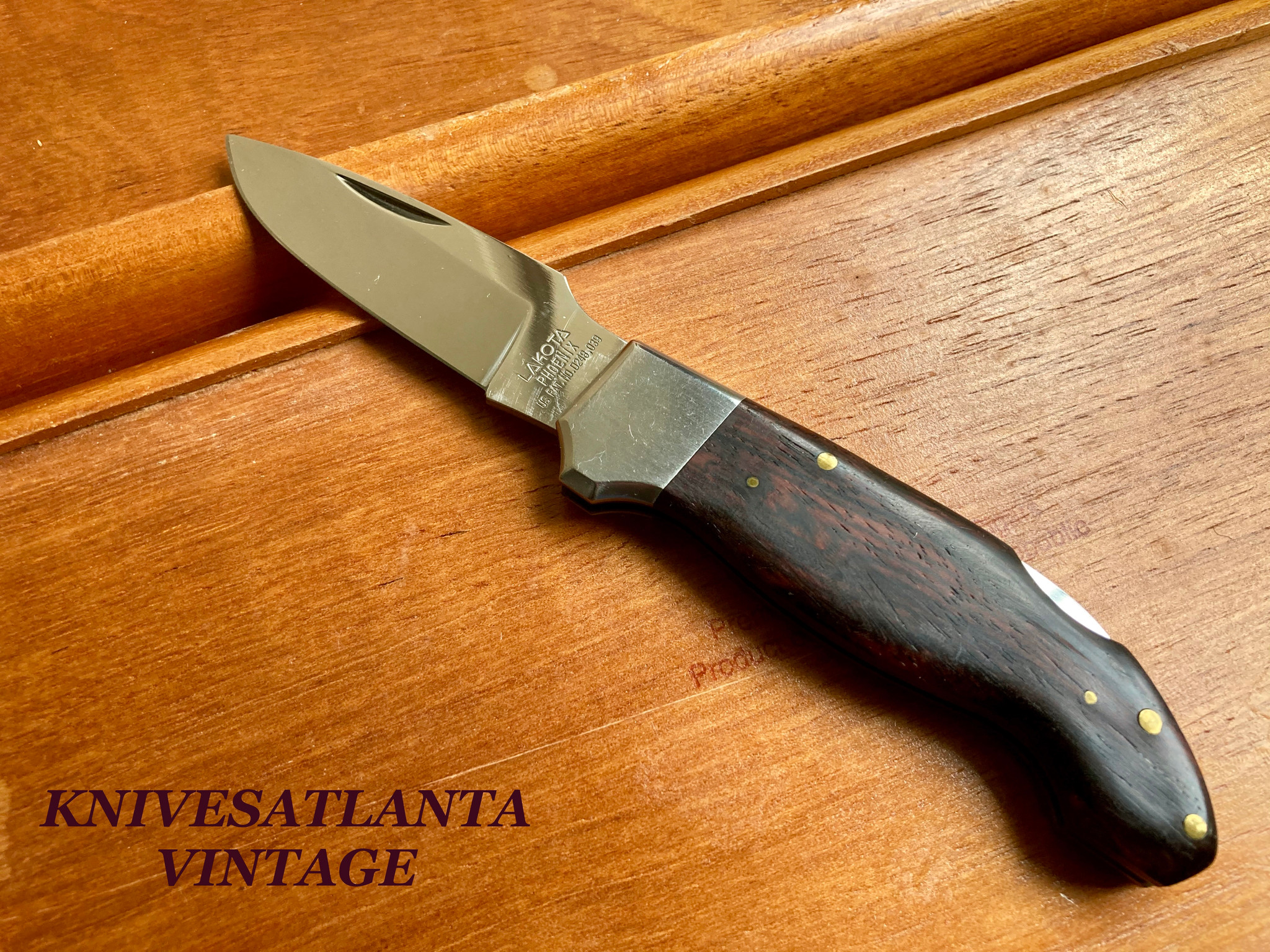 LAKOTA ~ MOKI ~ PHOENIX ~ FOLDING KNIFE