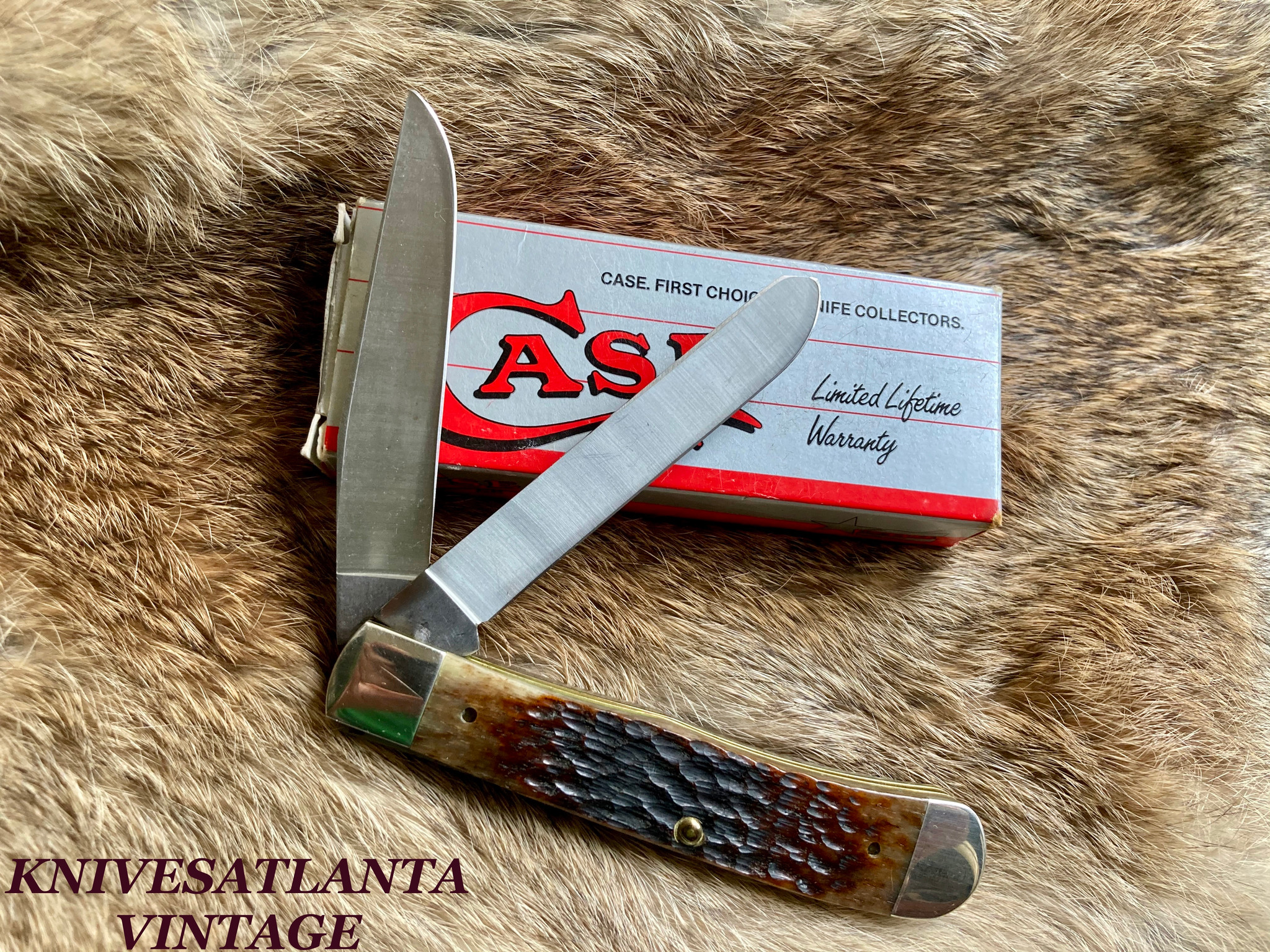 Case XX USA 6 Dot (1994) Bone 6254 SS Trapper