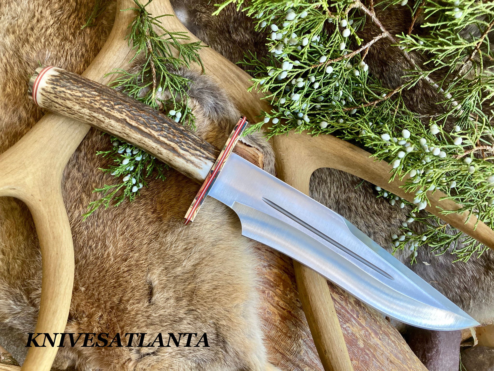 Muela Knives Magnum-23.TO Fixed Blade - Staghorn