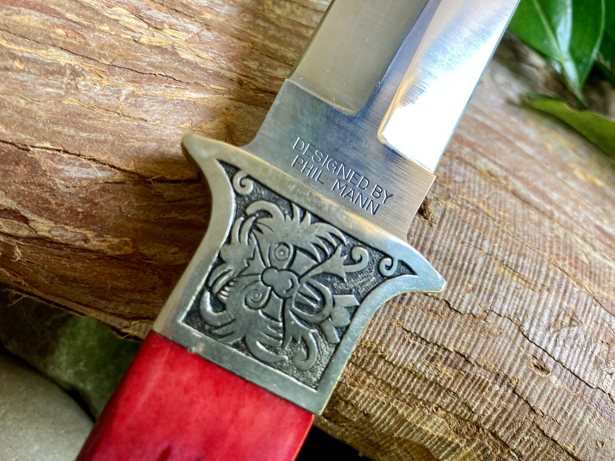 Taylor Cutlery ~ Phil Mann Design ~ Double Edge Fixed Blade ~ Vintage