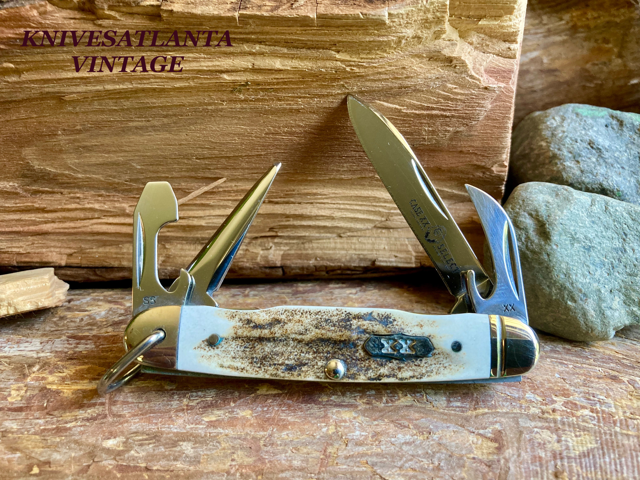 CASE XX 2007 SELECT ELKHORN STAG JR. SCOUT ~ Vintage