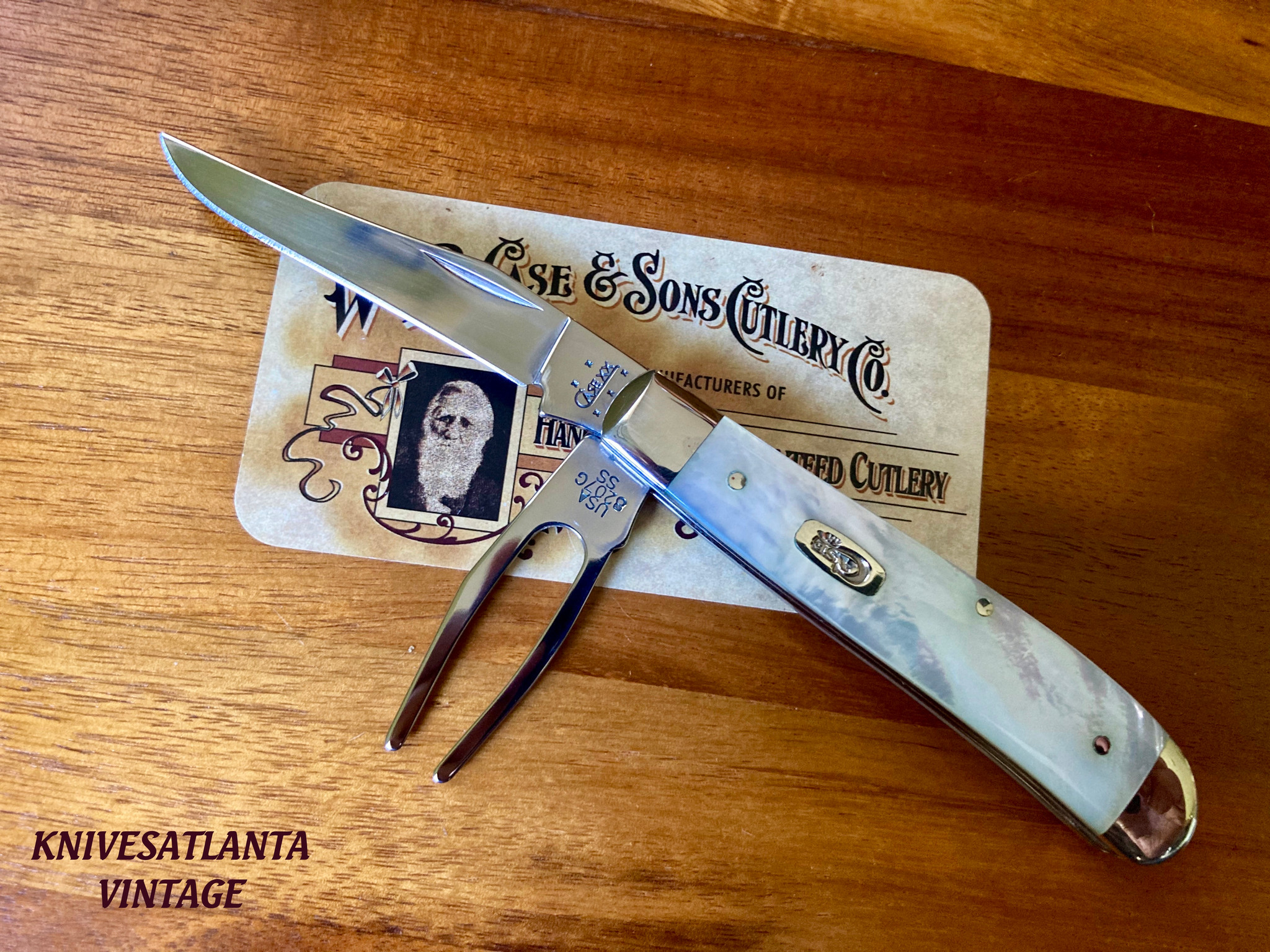 Case XX Knife - Genuine Mother of Pearl - Golf Knife ~ Vintage