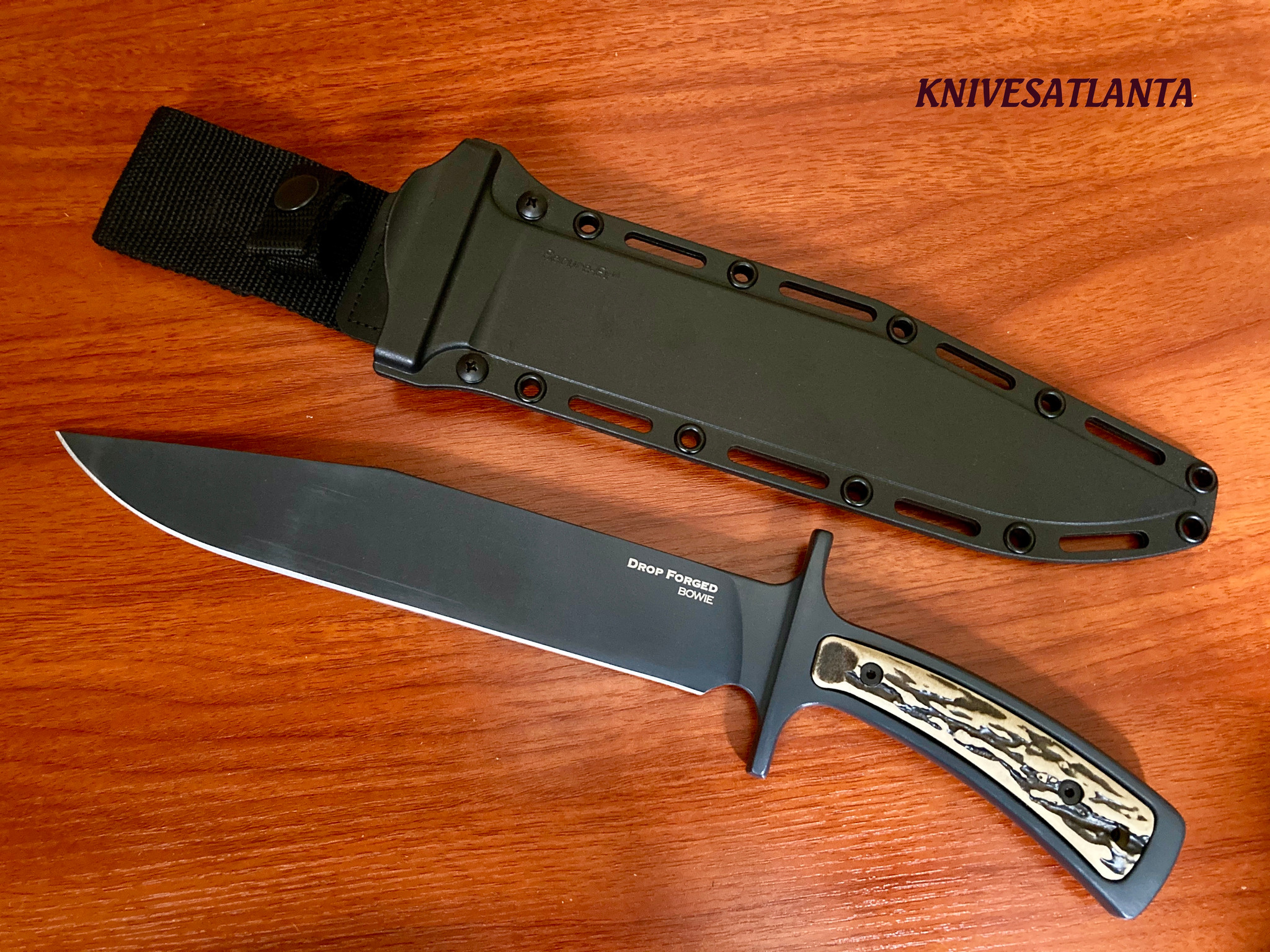 Cold Steel Drop Forged Bowie Fixed Blade Knife