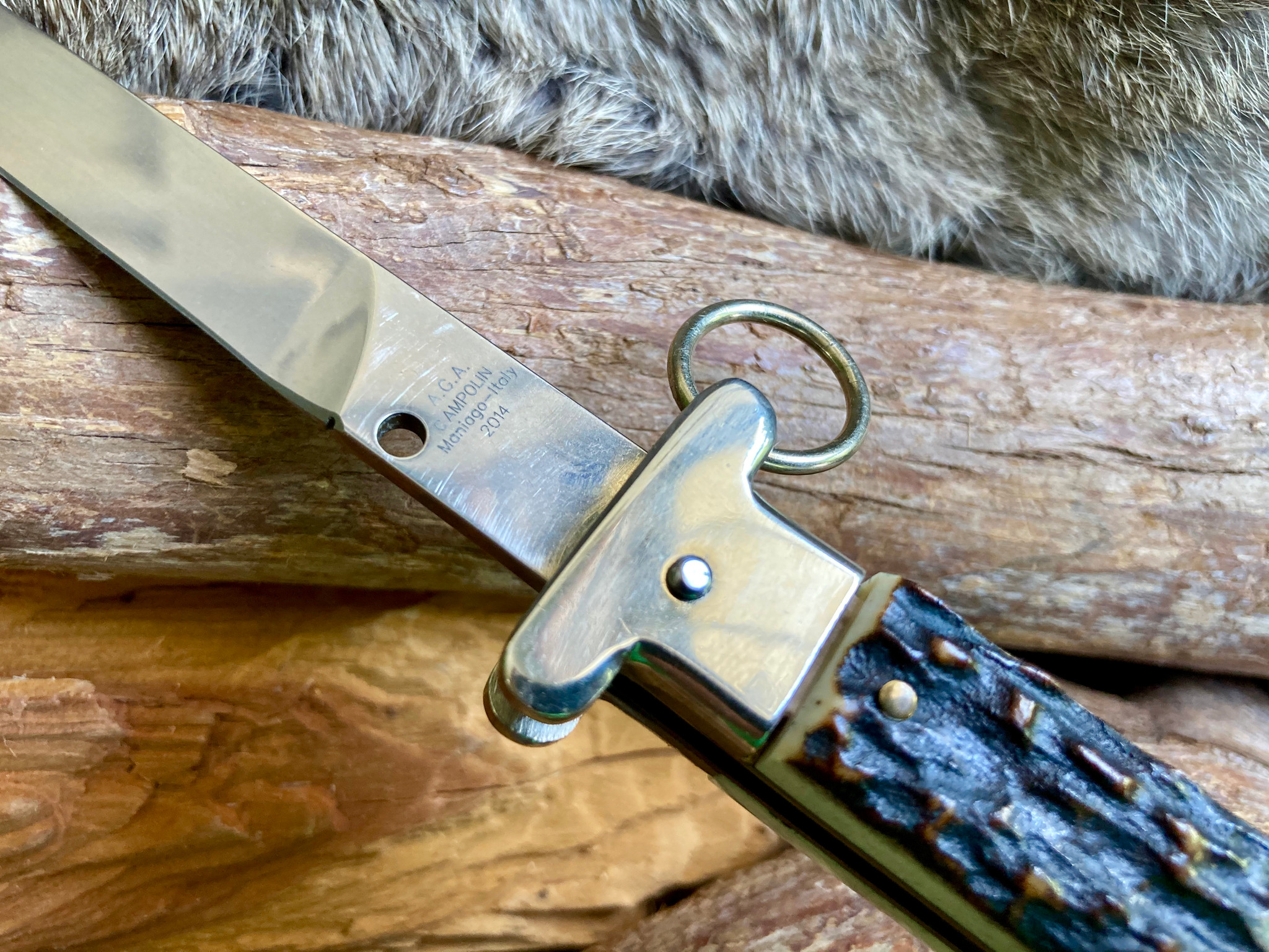 AGA Campolin Ring Pull Francese Switchblade