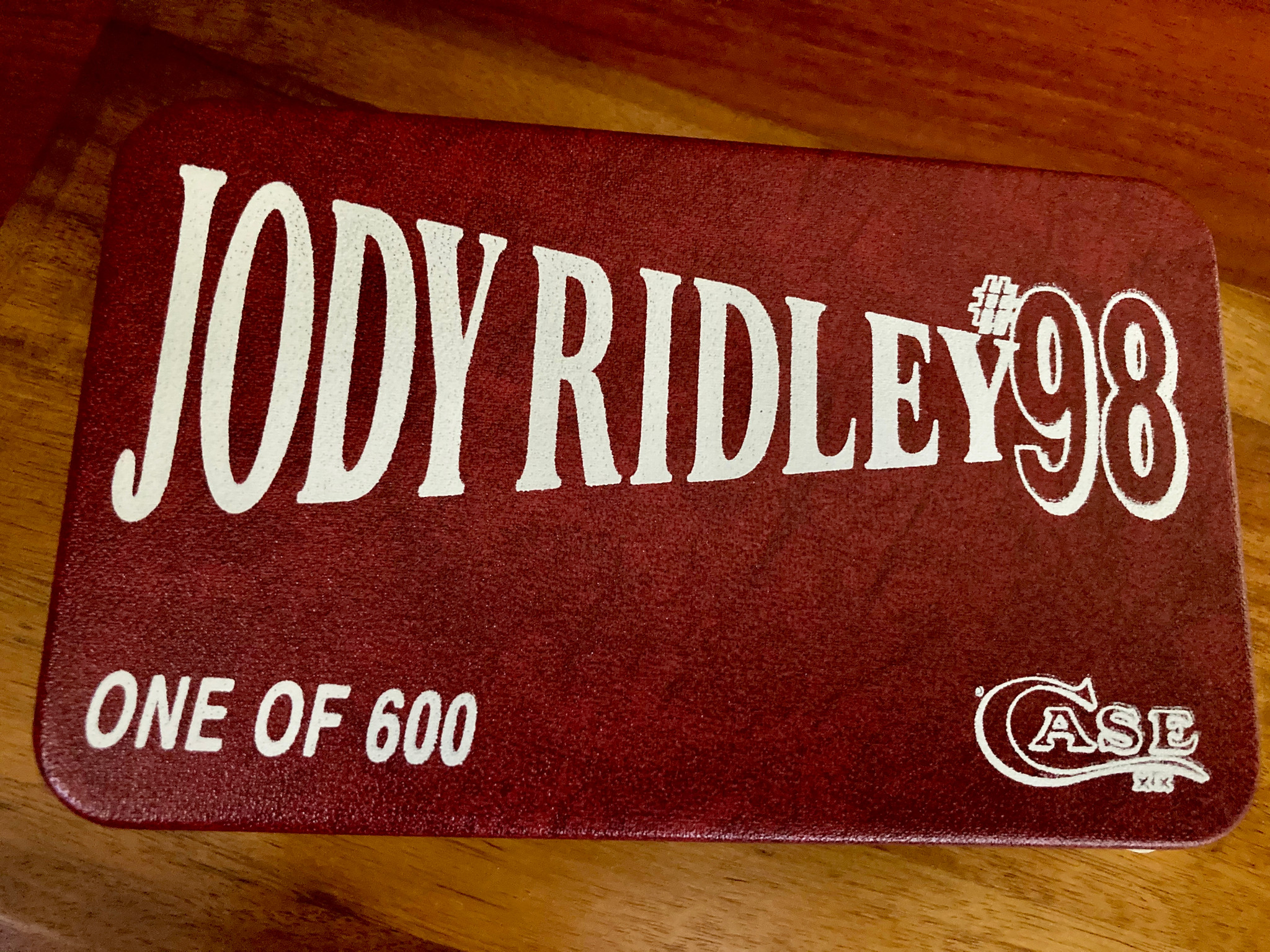 Case XX Jody Ridley Limited Edition Trapper 1992