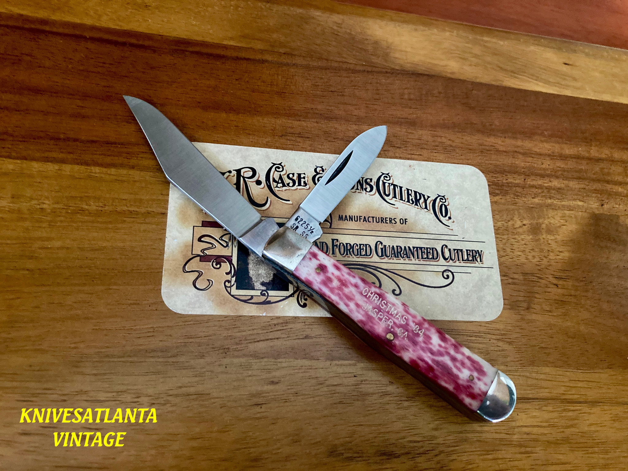 Case XX 6225 1/2 SR ~ Small Coke Bottle Knife ~ Vintage