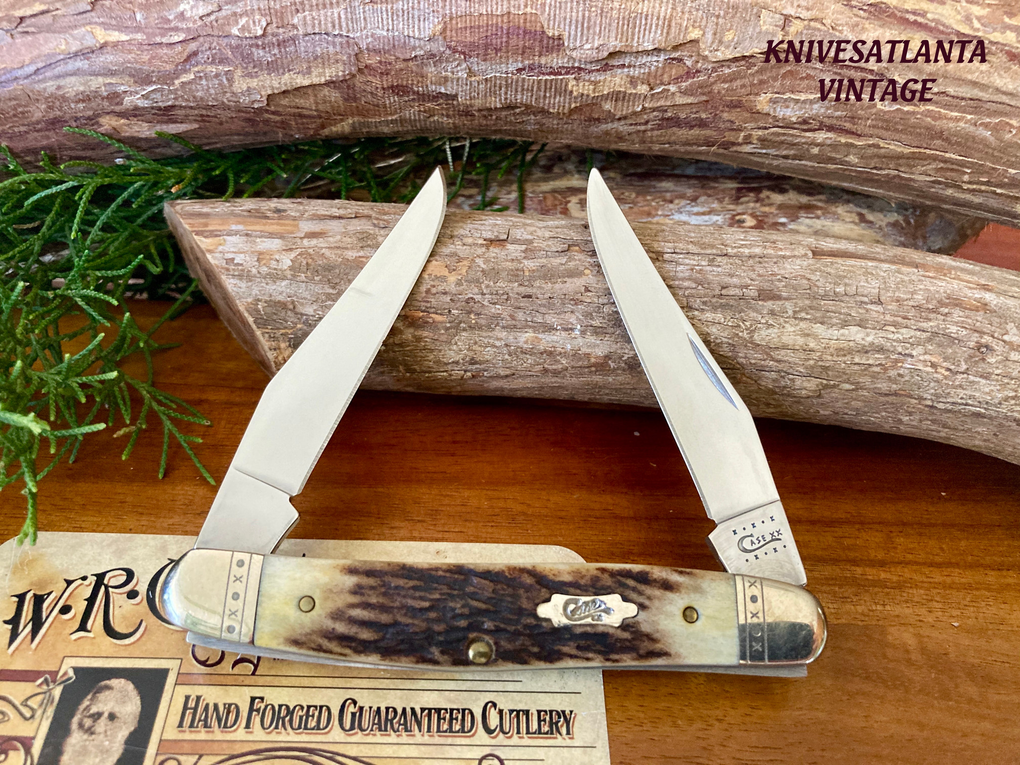 Case Muskrat ~ Genuine Stag 2010 Vintage