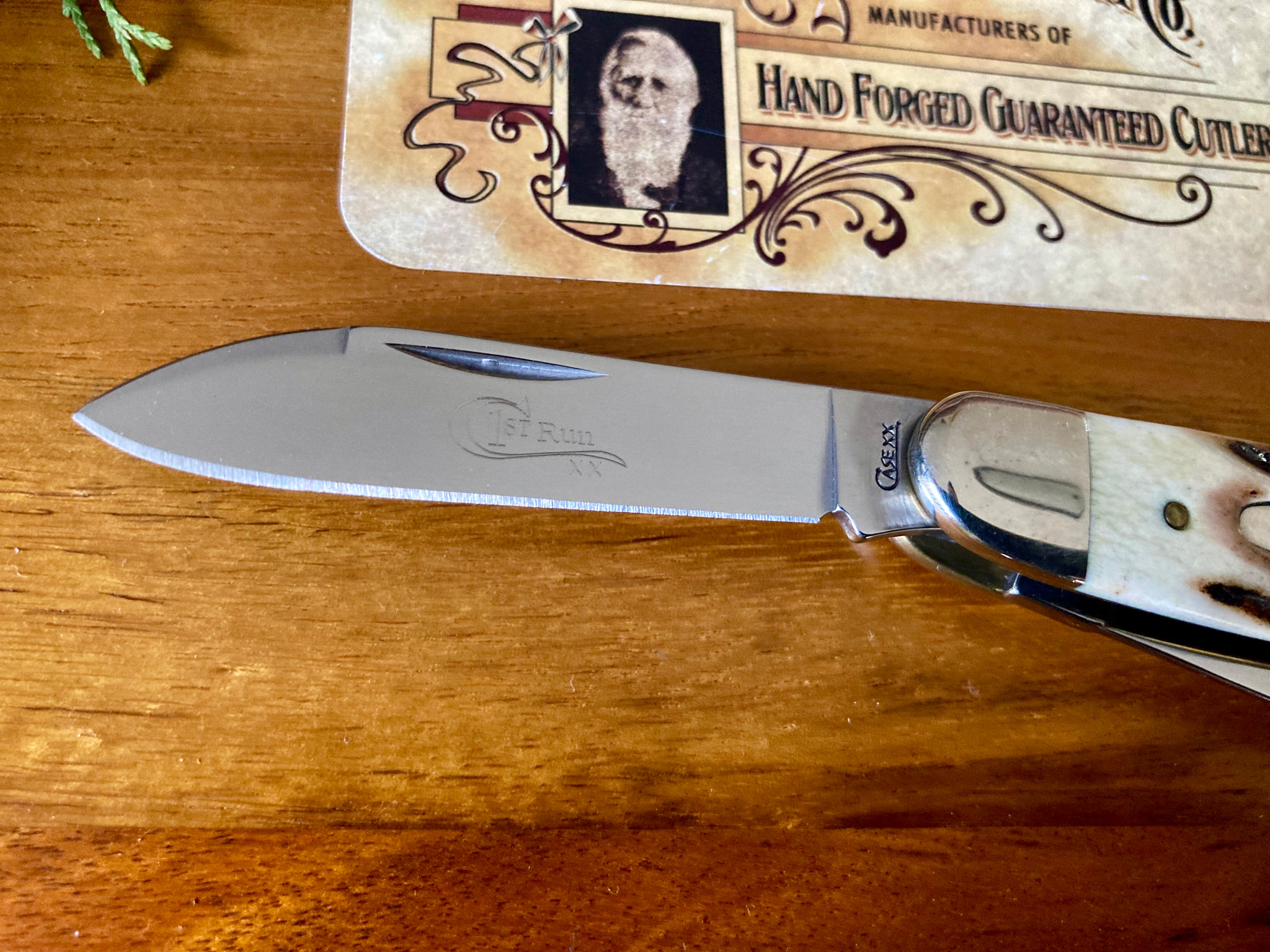 Case XX 53046 ~ 2009 ~ Stag ~ Humpback Whittler ~ 1st Run