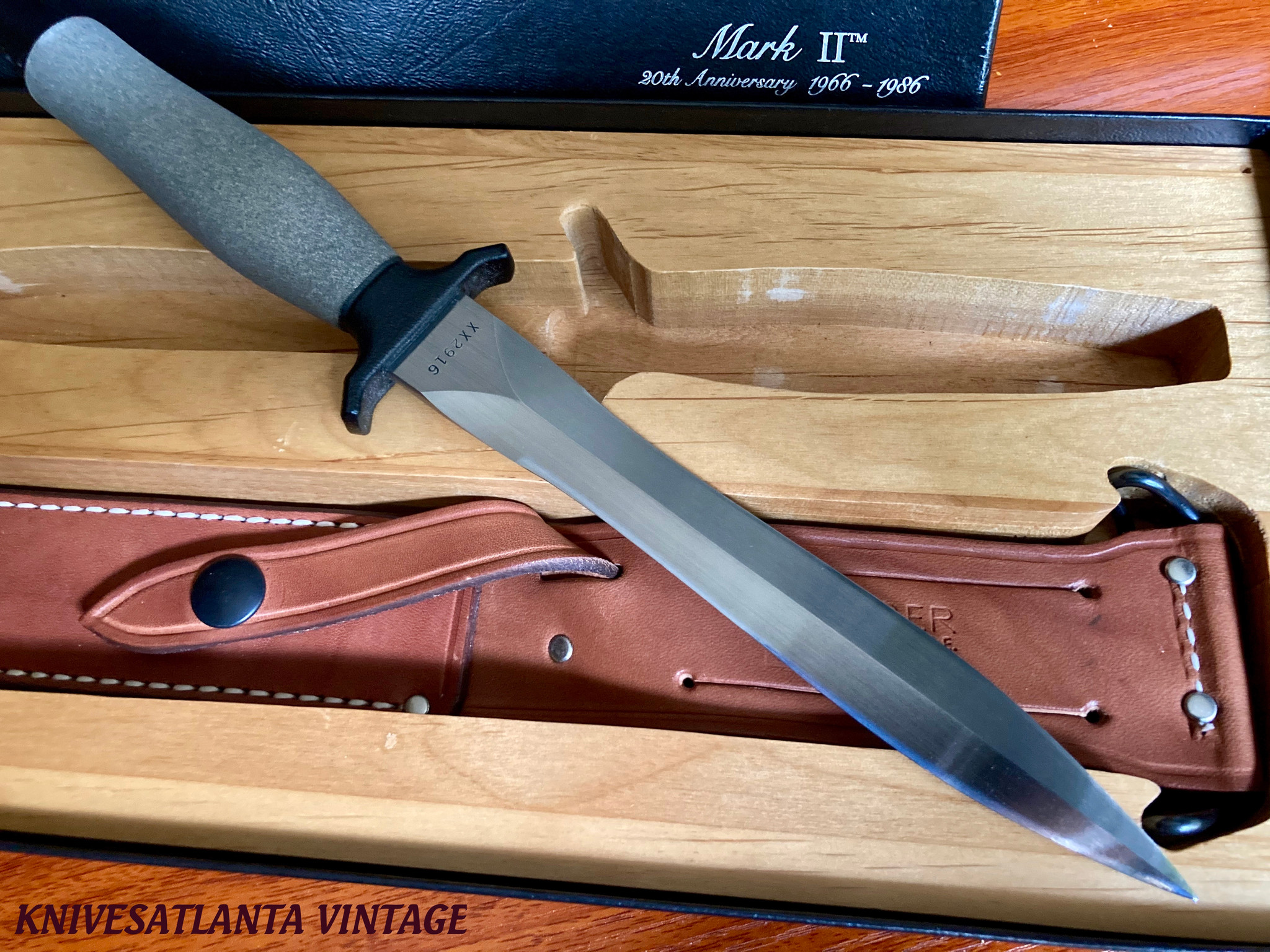 Gerber Mark II 20th ANNIVERSARY 1966 - 1986 ~ Vintage