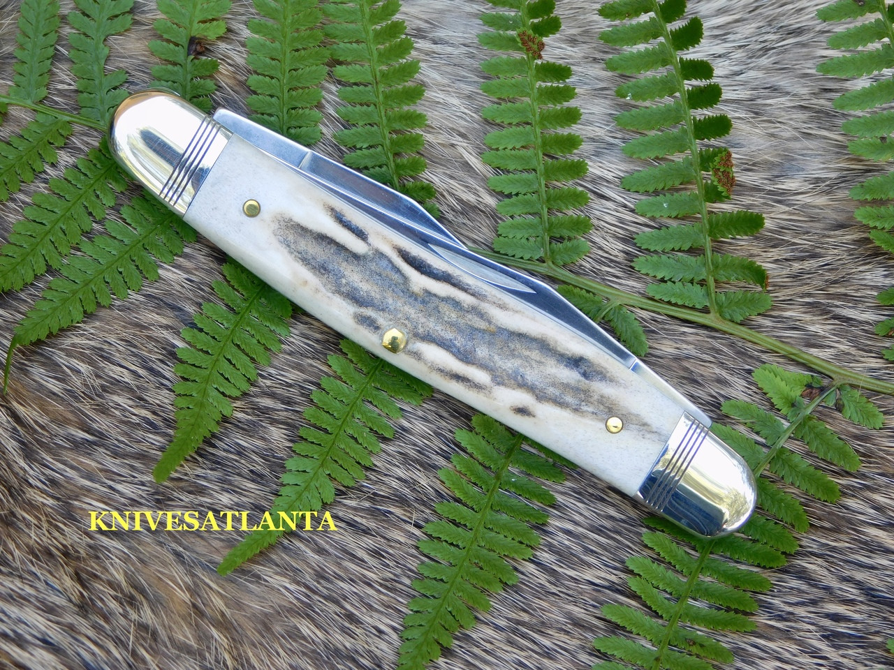 CASE Muskrat Vintage Stag - KnivesAtlanta