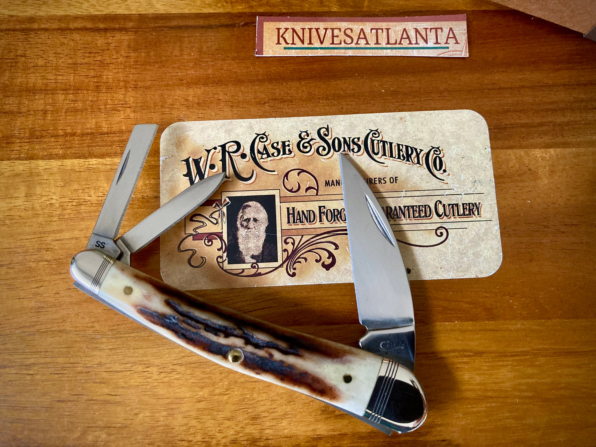 Case Prime Vintage Stag Seahorse Whittler ~ 2017