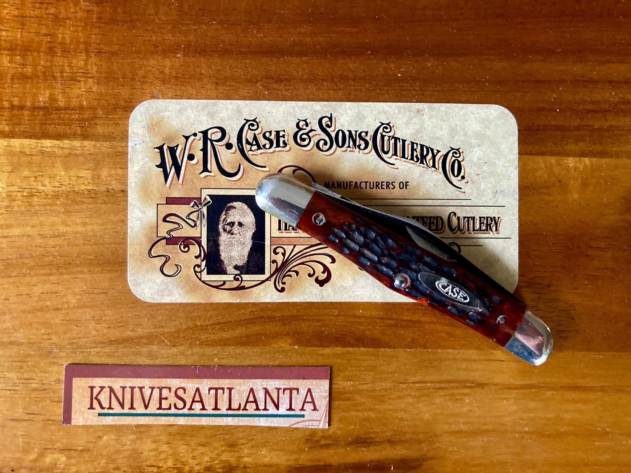 Case XX USA 1965-69 Bone 6208 Half Whittler ~ Vintage
