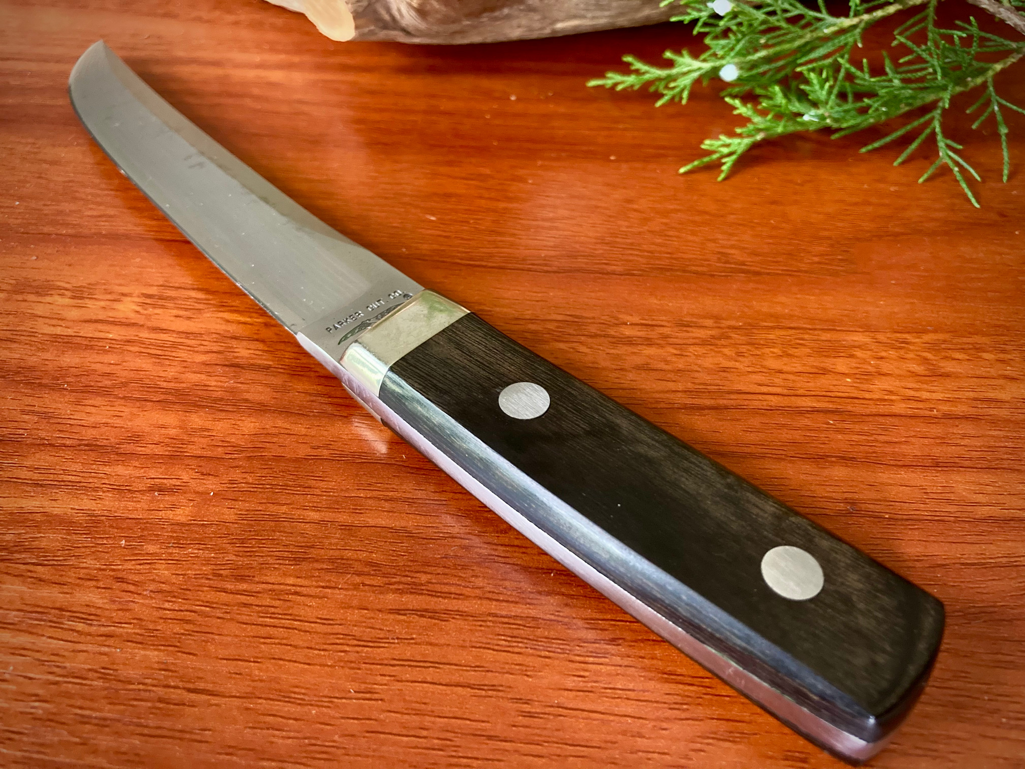 PARKER CUT CO. FIXED BLADE ~ JAPAN ~ VINTAGE