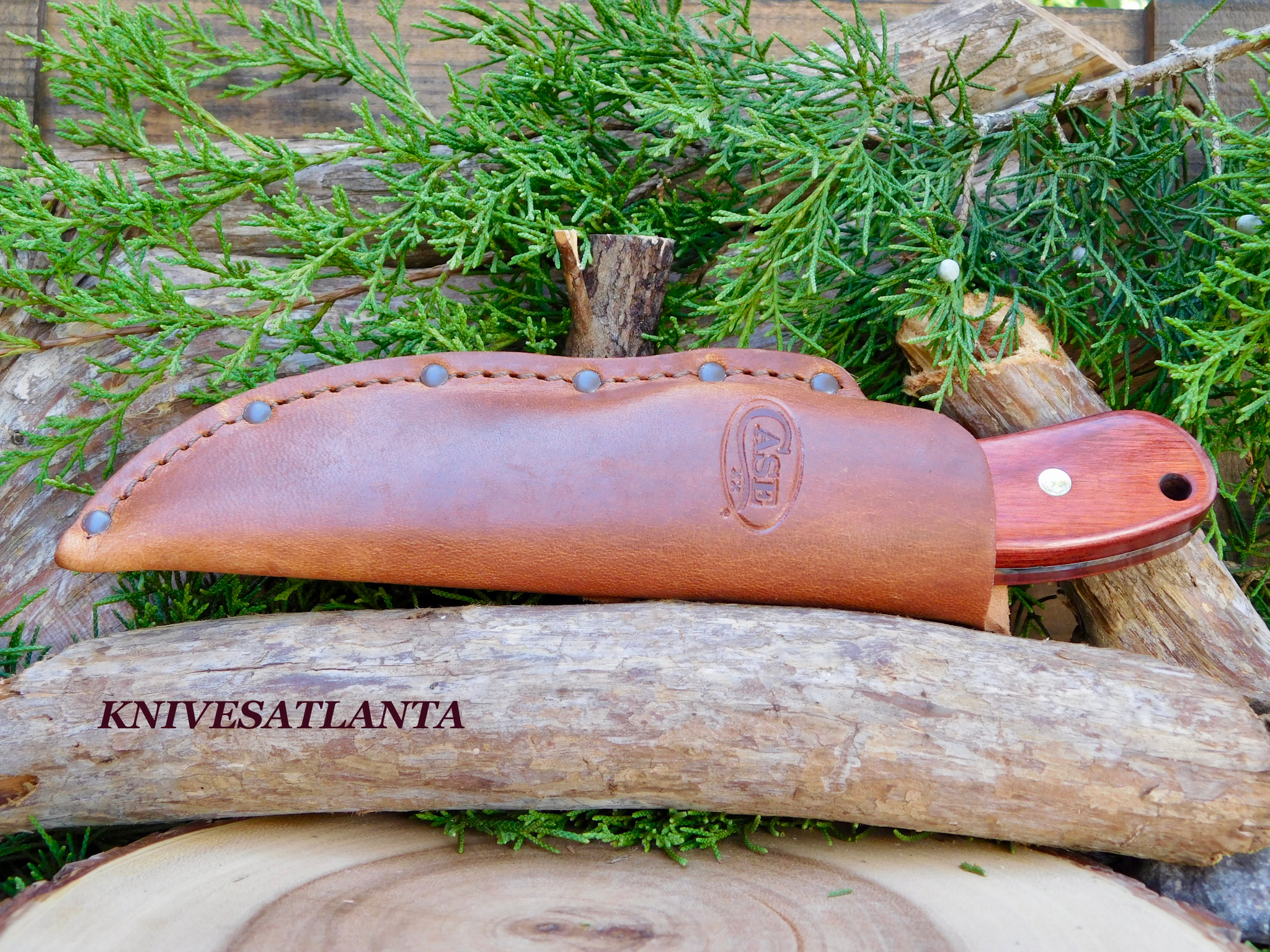 Case Smooth Rosewood Ridgeback® Hunter - KnivesAtlanta