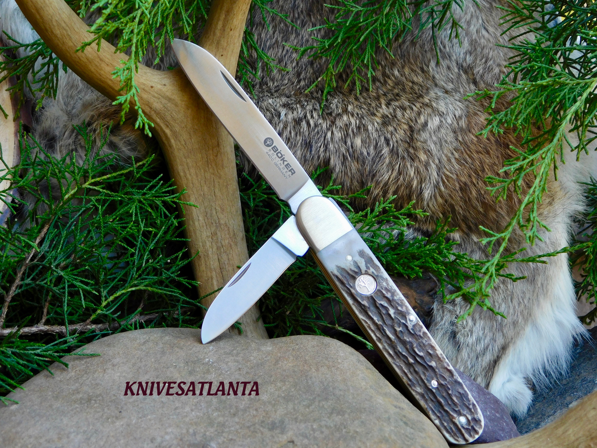 Boker Enigma Stag - KnivesAtlanta