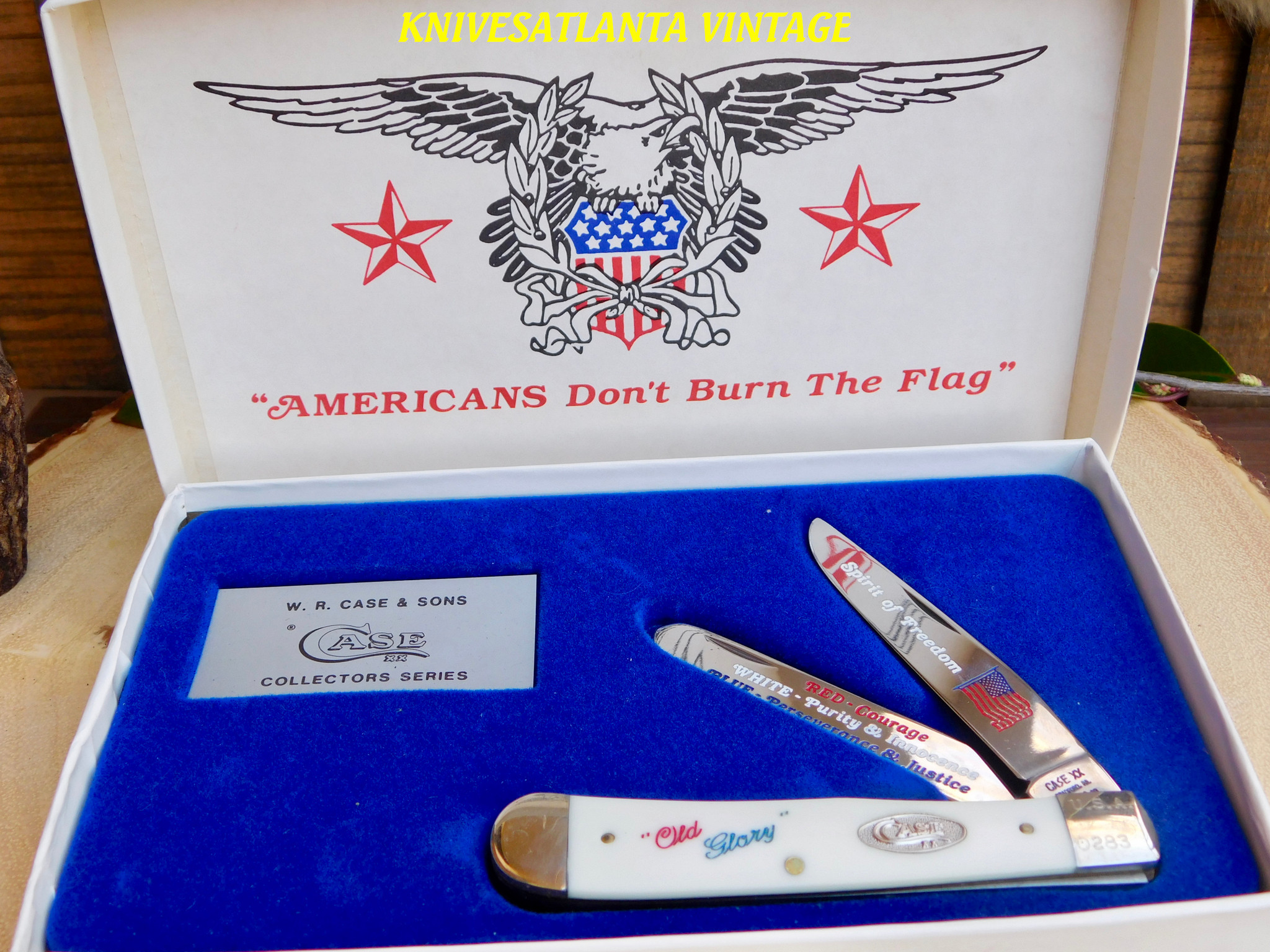 CASE Spirit of Freedom Trapper ~ 1989 ~ Vintage