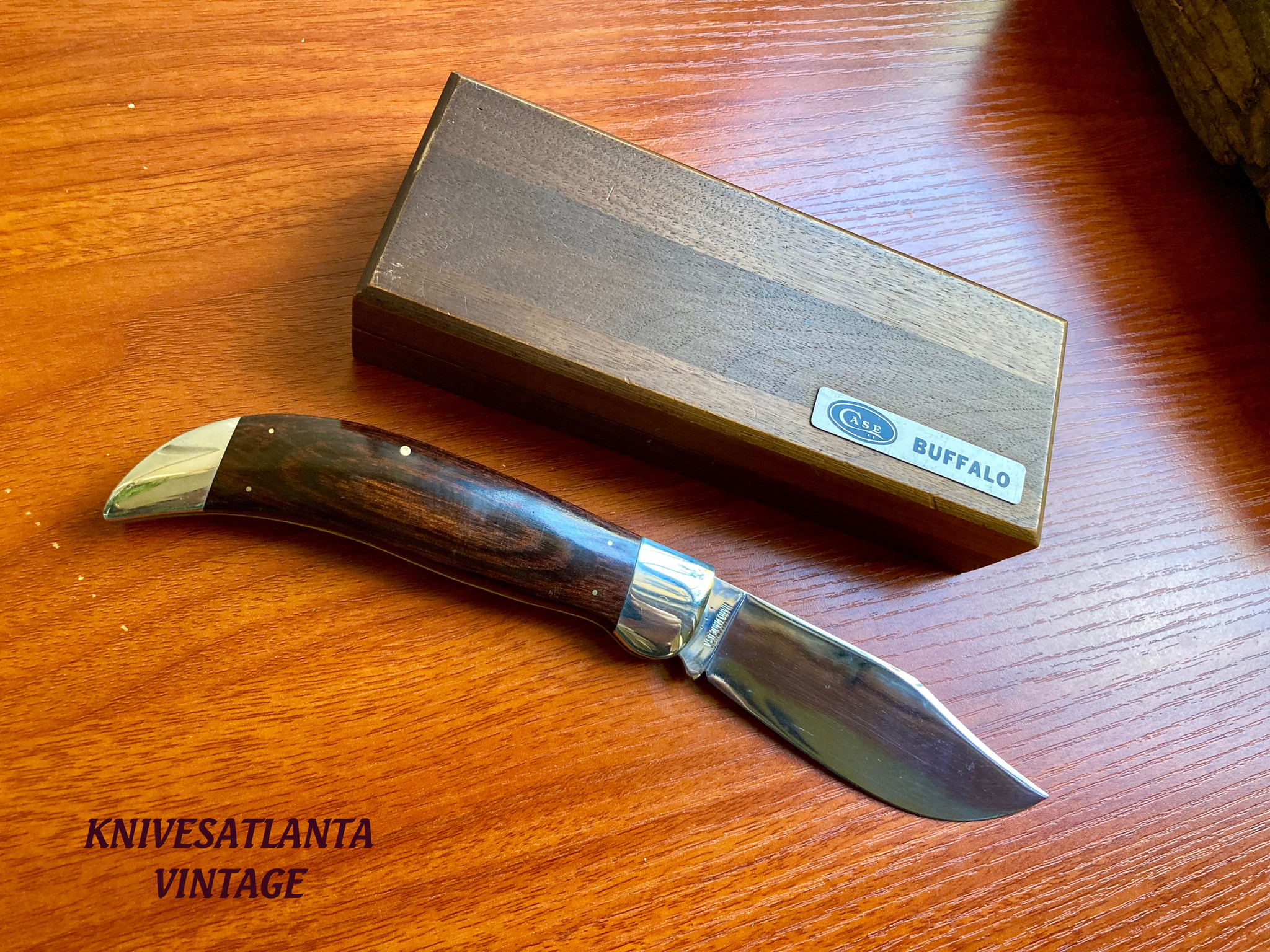 CASE XX 1977 BUFFALO CLASP KNIFE ~ Vintage