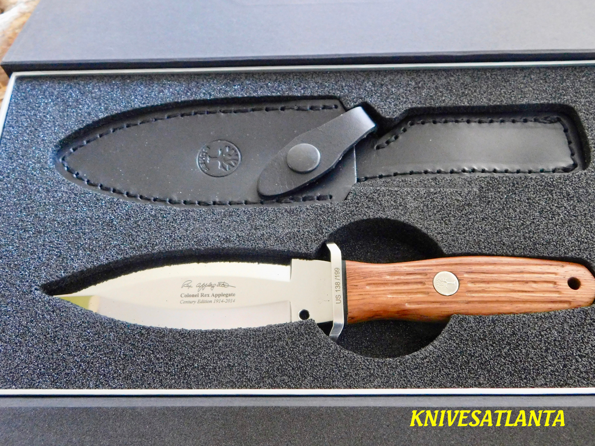 Boker Applegate Mini Smatchet Commemorative 4-3/4" Blade, Rosewood ...