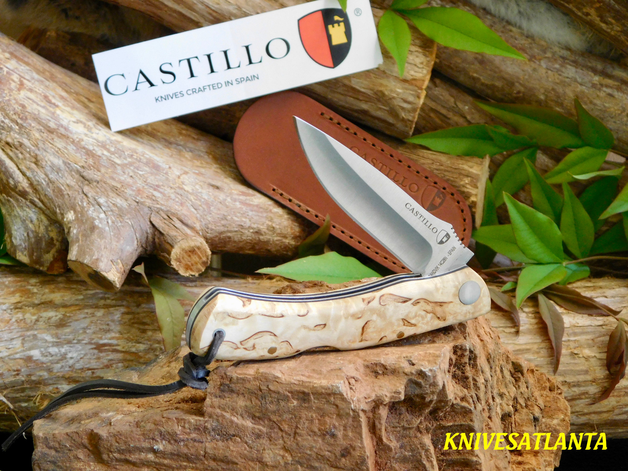 Castillo Torre - Curly Birch ( C3CUB ) | KNIVESATLANTA