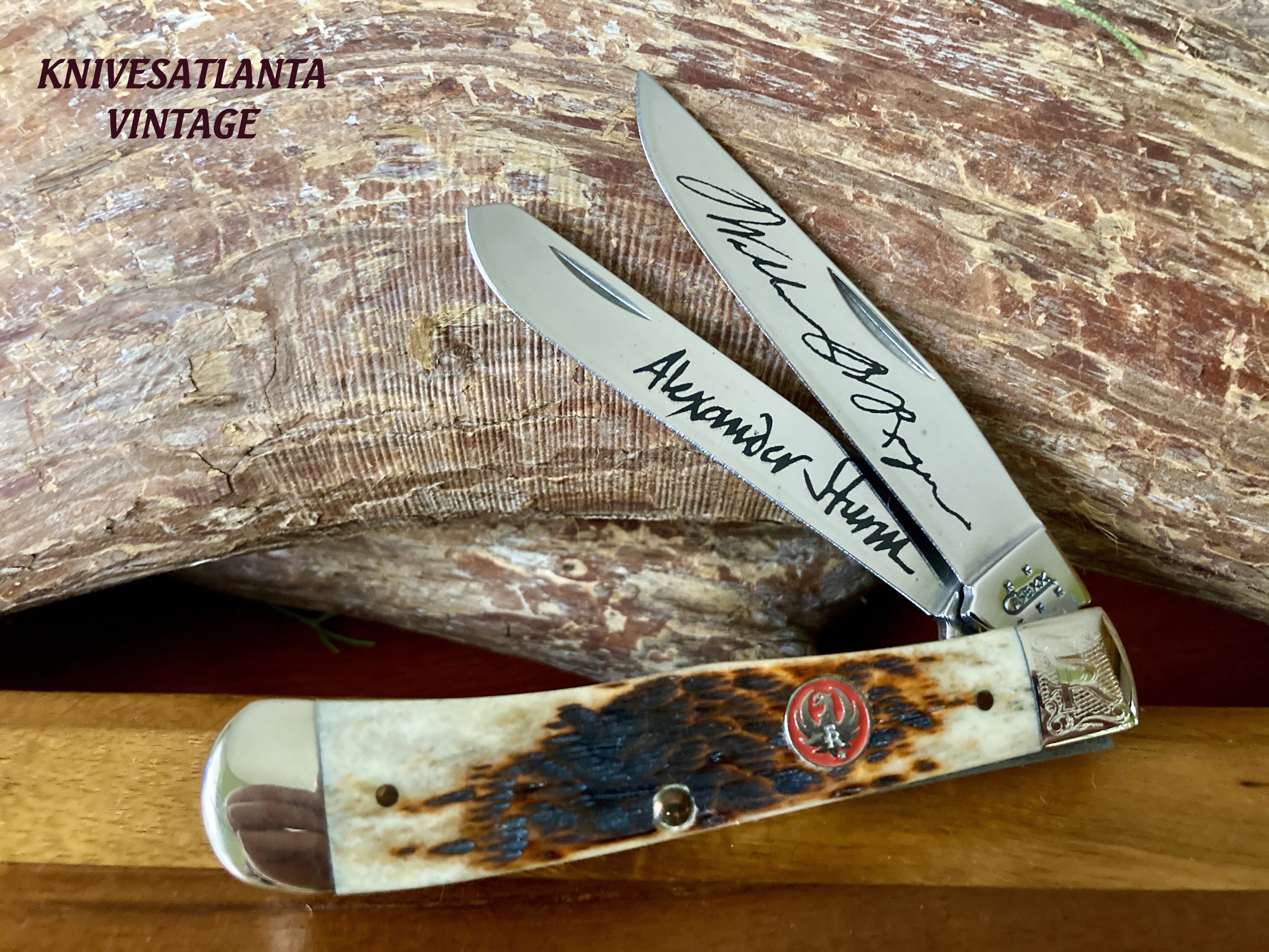 case knife barn shield