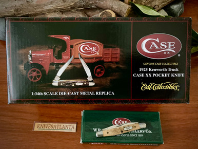 CASE TINY MUSKRAT KNIFE & ERTL 1925 KENWORTH TRUCK ~ 2007