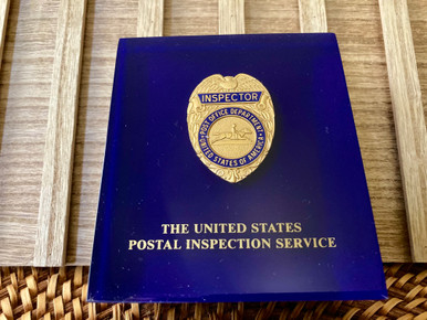 United States Postal Inspection Service (USPIS) Inspector Commemorative ...