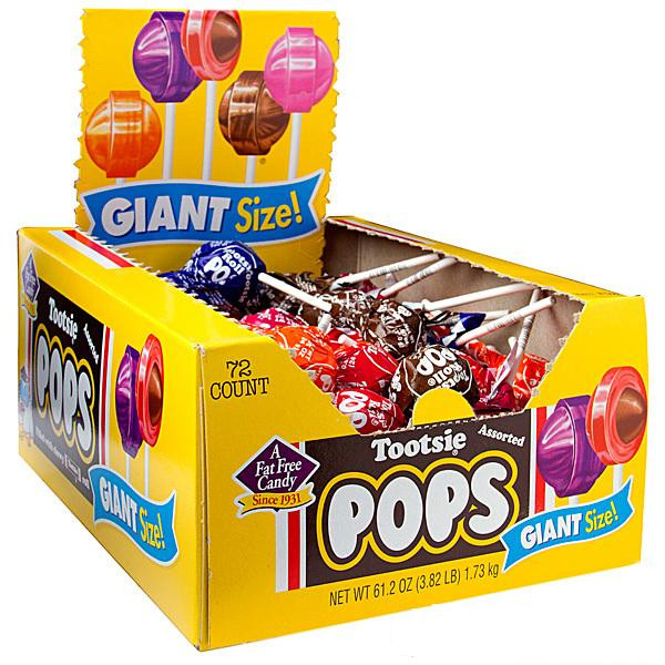 Tootsie Roll Pops Bulk 50 Count 11031